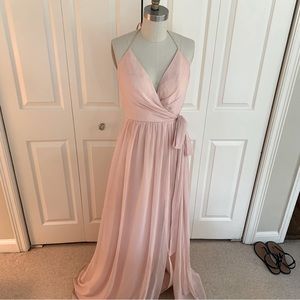 Revelry | Dresses | Beautiful Reverly Bridesmaids Dress In Blush Pink ...